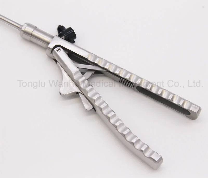 Laparoscopic Needle Holder V Type Handle Ratchet, High Quality ...