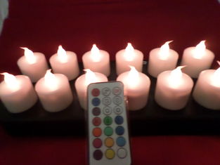 Remote Controlled Electromagnetic Induction Rechargeable Led Candles ...