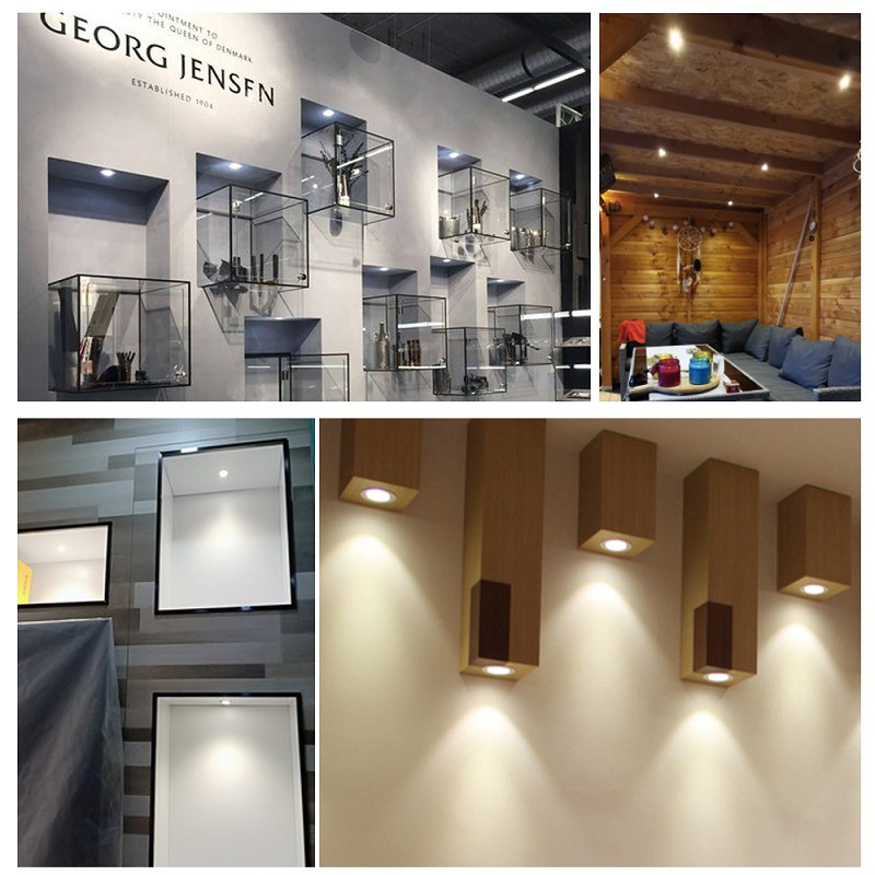 12v Micro Led Recessed Spotlight 0.5w 3000k For Roof Overhangs And ...