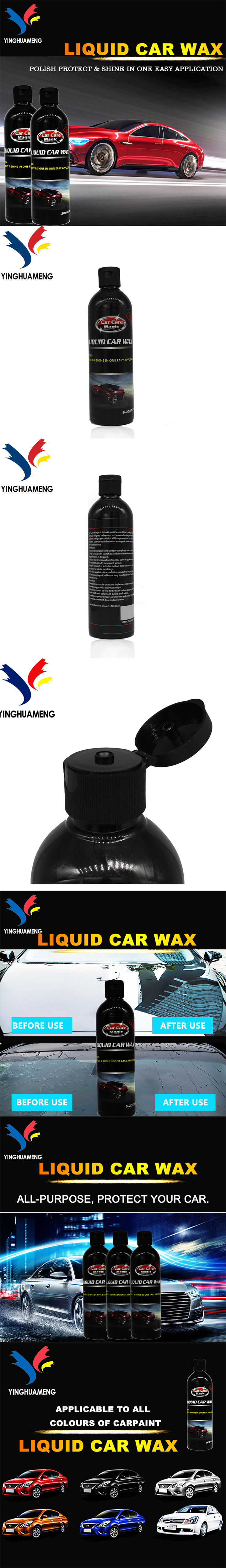 Car Liquid Wax Easy Application High Shine Polish, High Quality Car ...