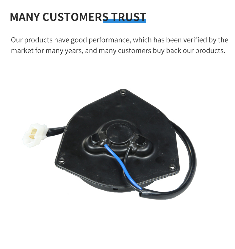 มอเตอร์พัดลมระบายความร้อนหม้อน้ำรถยนต์ 065000-3330 สำหรับ Toyota คุณภาพ ...