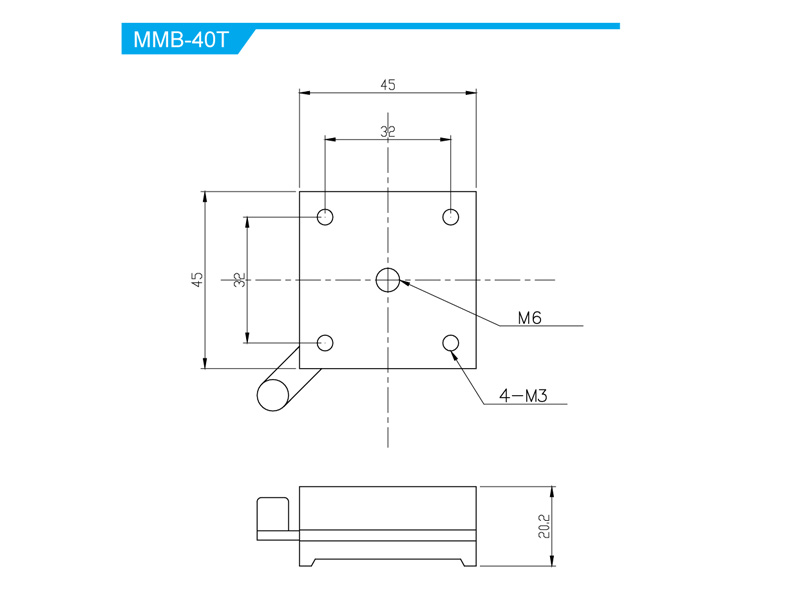 Ultrathin Magnet Base Plates For Mmb-40t Optical Bases, High Quality ...