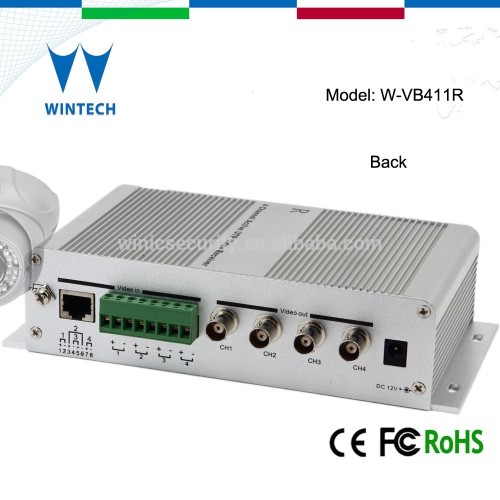 4 Channels Coaxial Long Range Cctv Video Transmitter And Receiver, High ...