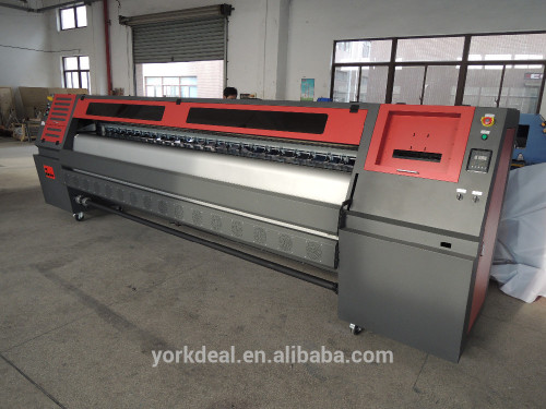 Konica 1024 8 Heads Flex Banner Konica Solvent Printer, High Quality ...