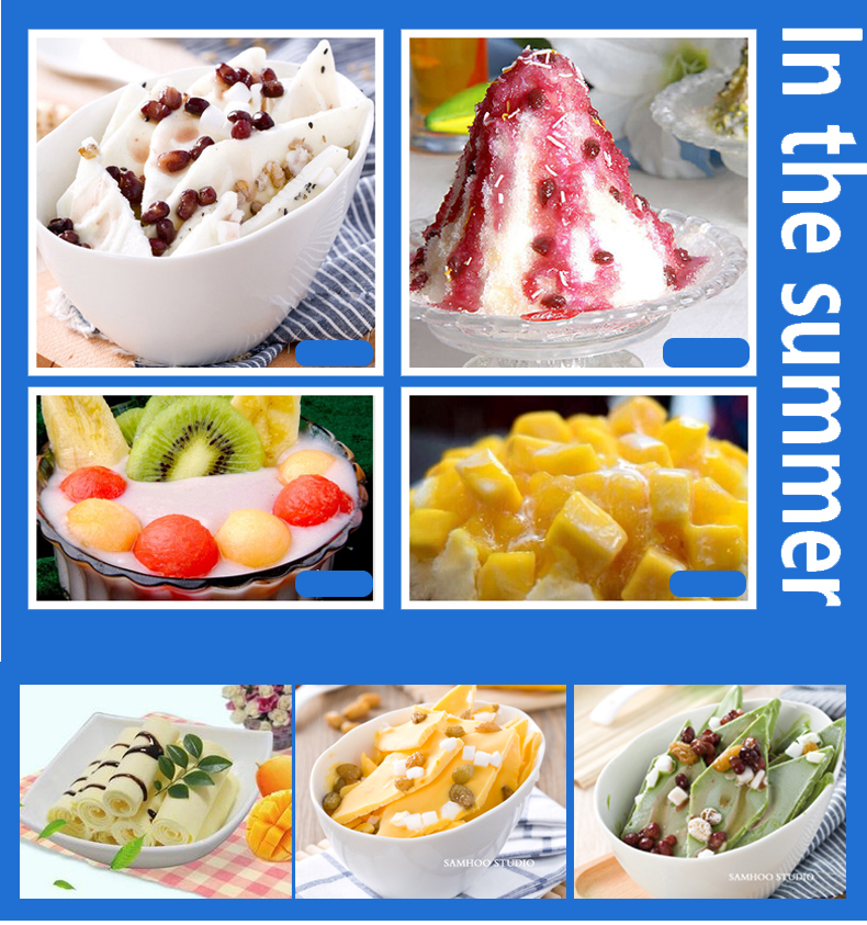 Single-disk Deep-fried Ice Cream Roll Machine With Efficient Cooling ...