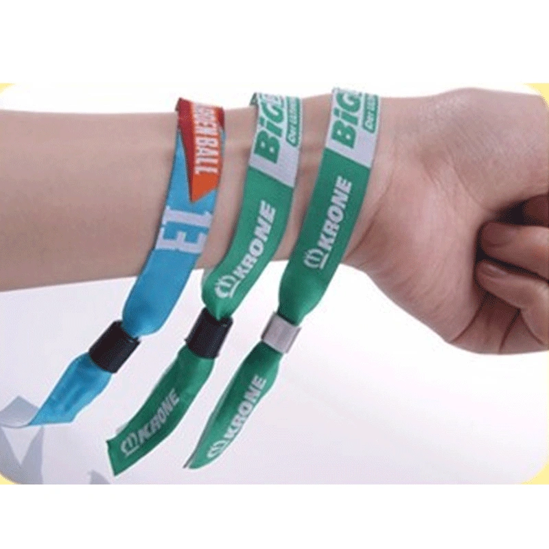 One way plastic snap closure wristband lock China Manufacturers ...