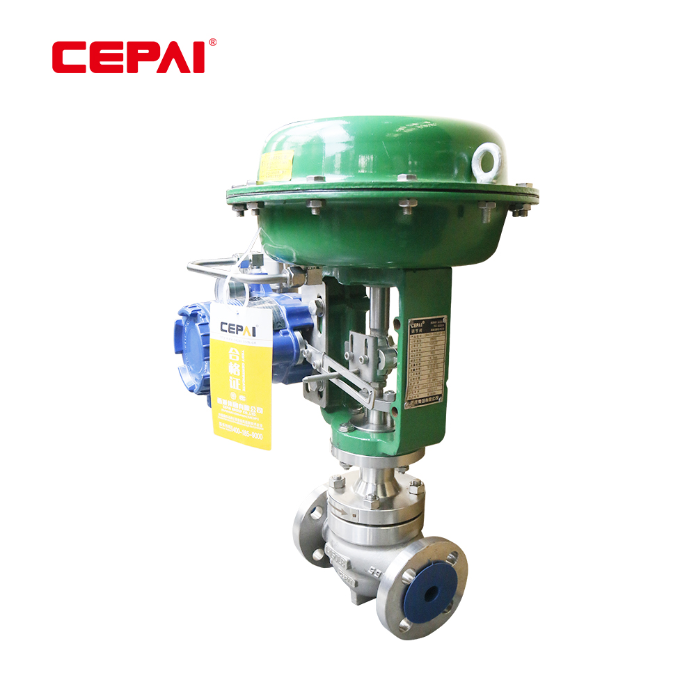 Pneumatic Low Temperature Flow Control Valve, High Quality Pneumatic ...
