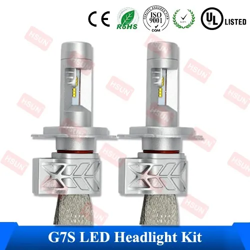 High Quality H4 Led Headlight/ Super Bright Auto Led 6000lm Headlight ...