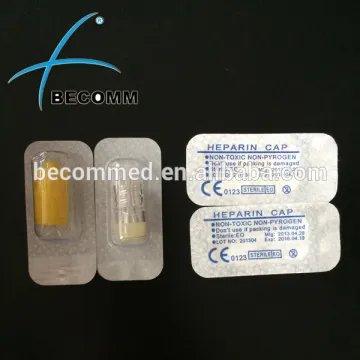 Disposable Sterile Heparin Cap, High Quality Disposable Sterile Heparin ...