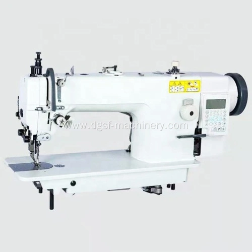 Computer Flat Bed Heavy Duty Walking Foot Industrial Sewing Machine DS ...