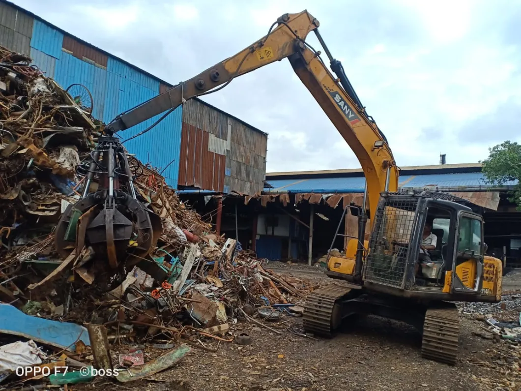 5ton Orange Peel Grab For Scrap Metal Handling Use, High Quality 5ton ...