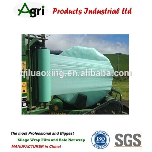 Green Color Lldpe Silage Bale Wrapping Stretch Film, High Quality Green ...
