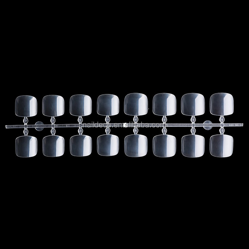 Nadeco Clear Natural Full Cover Toe Nail Tips - 2 Sizes, High Quality ...