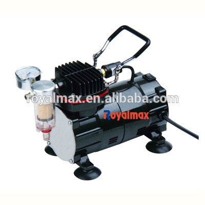 Tc-801 Royalmax Airbrush Compressor For Art.tattoo.nail.model, Oiless ...