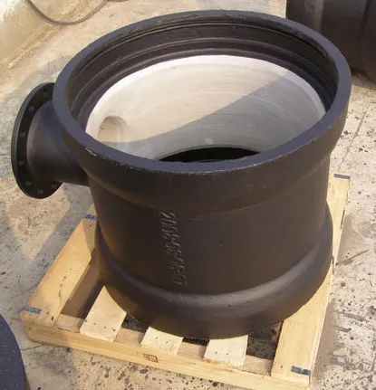 Ductile Rion Pipe Fittings/ Double Socket Tee With Flange Branch (dn80 ...