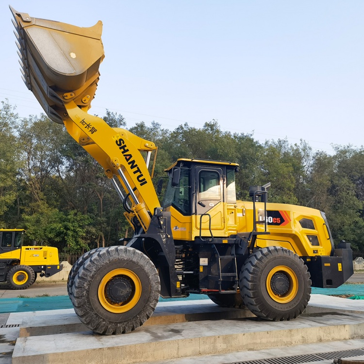 Wider And Larger Cab Shantui L60 Loader: High-quality Backhoe And ...