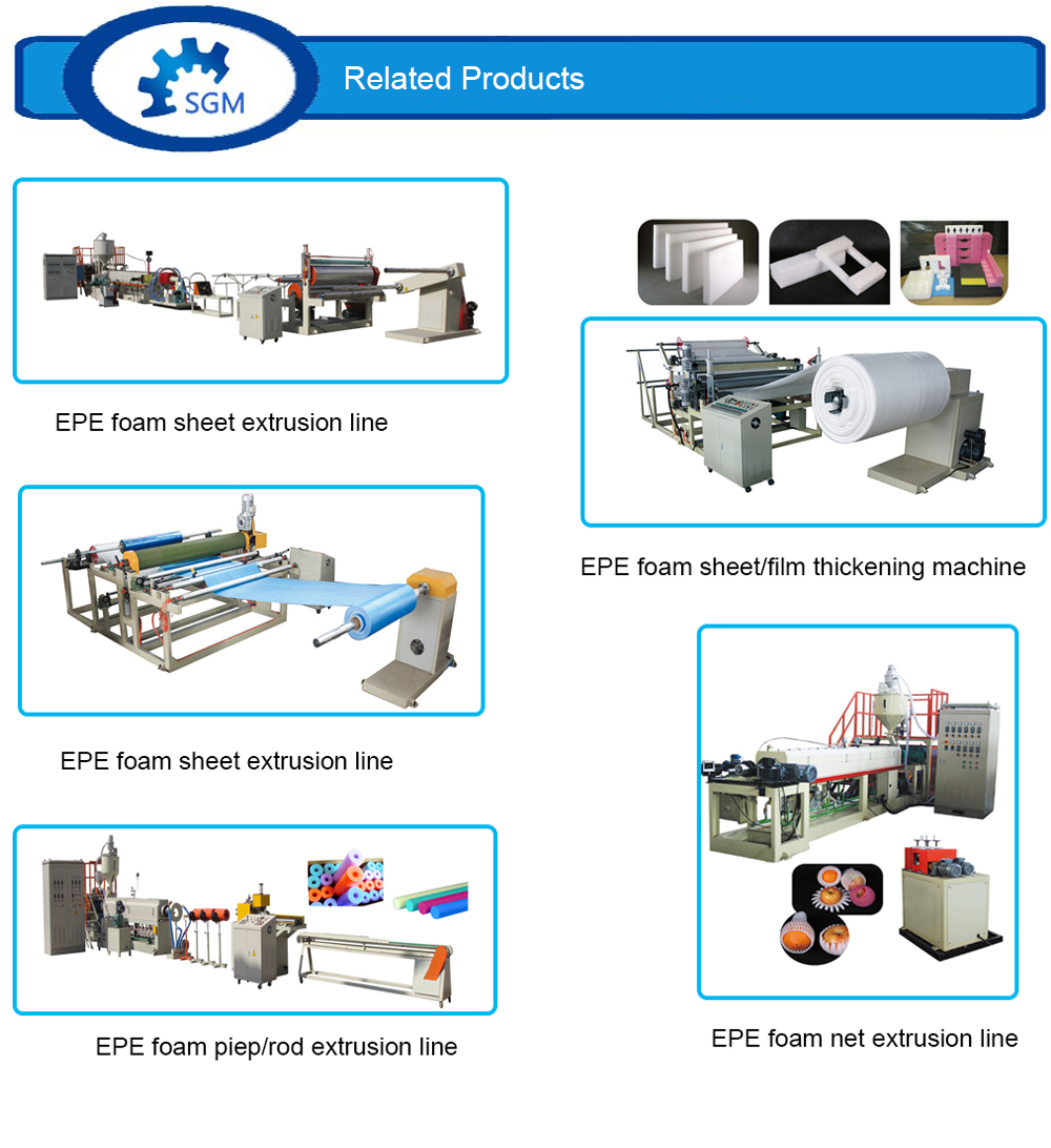 Pe Foam Making Line: Plastic Extrusion Production Machine Epe Foaming ...