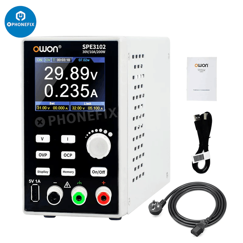 Owon Spe3102/3051 Programmable Lab Dc Power Supply 0-30v 0-10a, High Quality Owon Spe3102/3051 ...