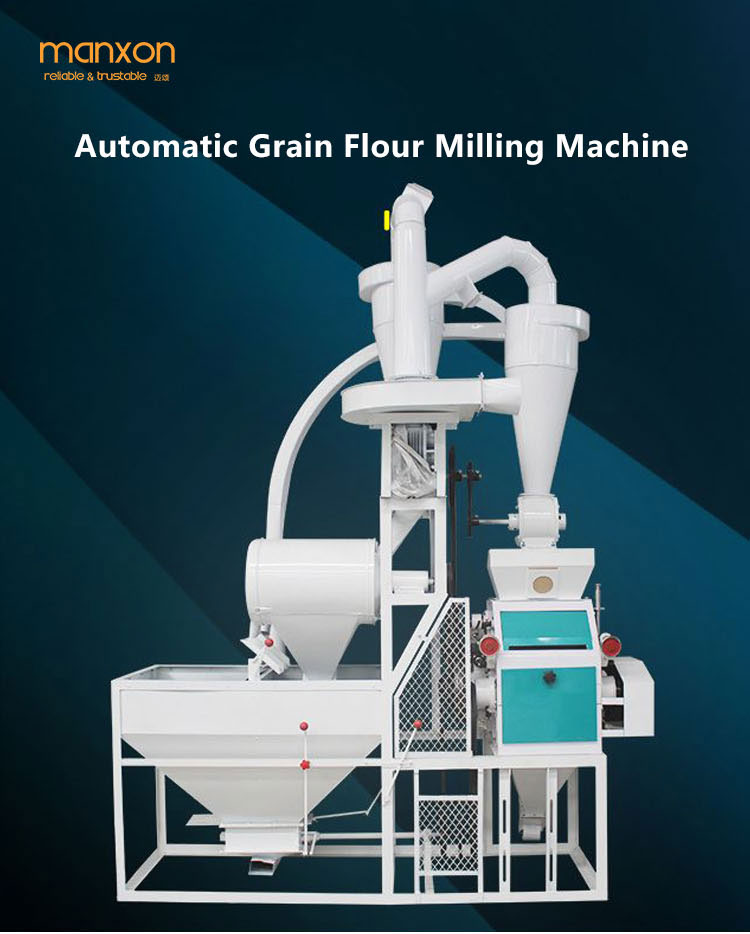 Automatic Wheat Flour Mill, Corn Maize Grinding Milling Machine, High ...