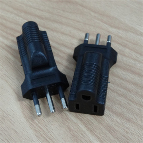 Electrical Plug Adapter For Italy Grounding Usa To Italy Power Plug ...