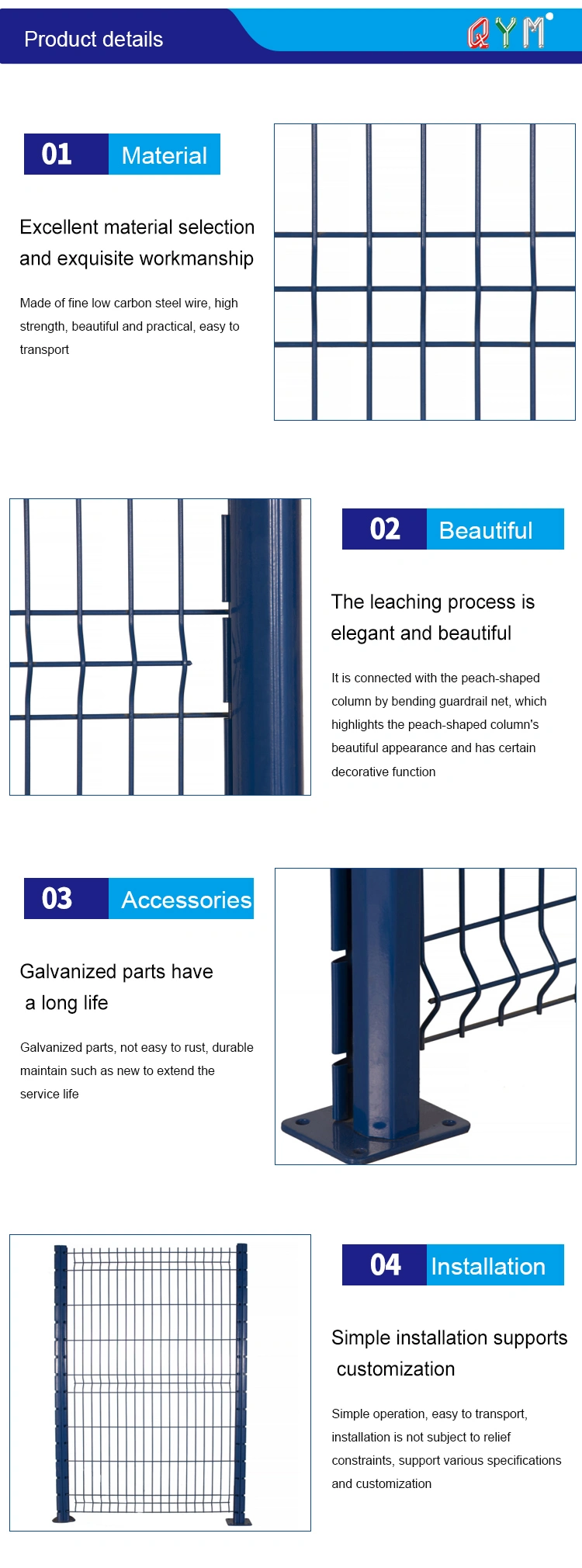 Triangle Bending Welded Mesh Fence Panel 3d Metal Wire Mesh Fence, High ...