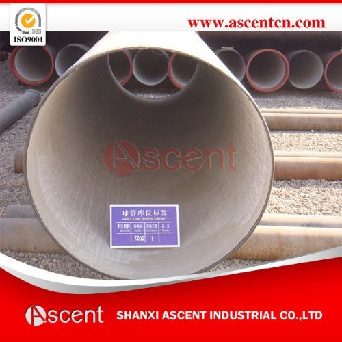 Iso2531 Bitumen Ductile Iron Pipe K9, High Quality Iso2531 Bitumen ...