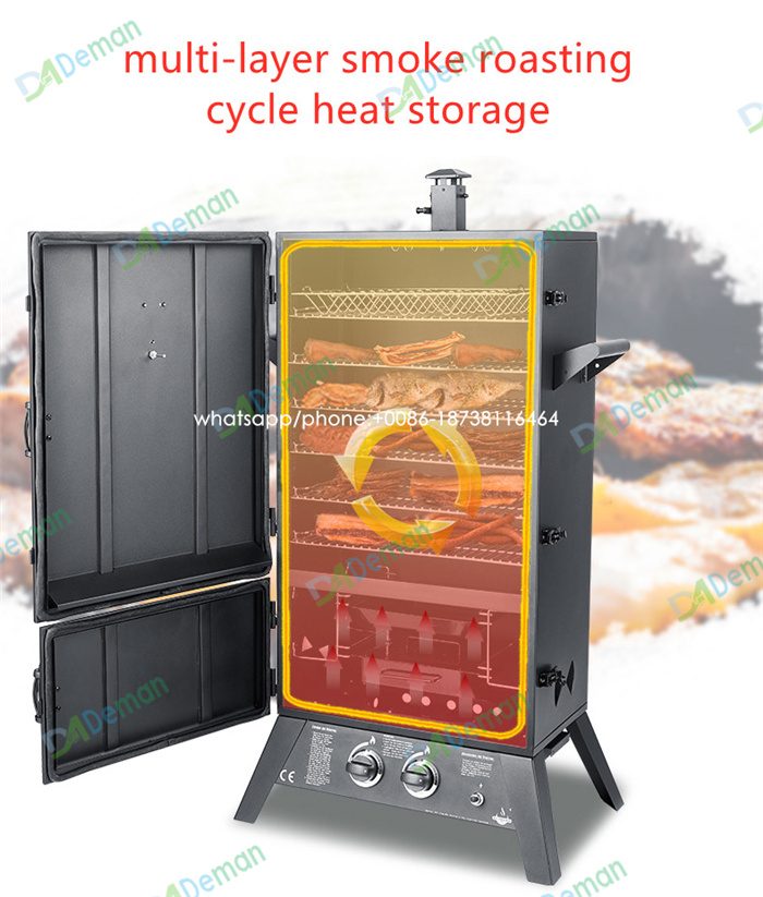 40kg Batch Meat Sausage And Smoked Fish Machine | Smoking Oven For Beef ...
