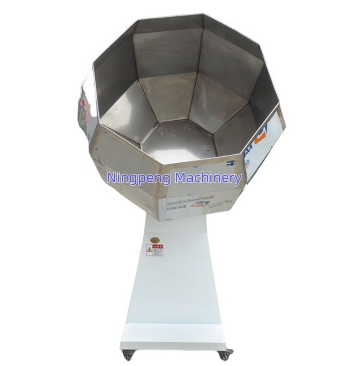 Octagonal Potato Chips Flavor Mixer Snack Food Coating Machine, High ...