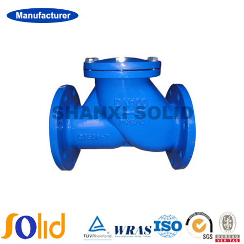 Ductile Iron Flanged Ball Check Valve, Pn10/16 Din3202 F6, High Quality ...
