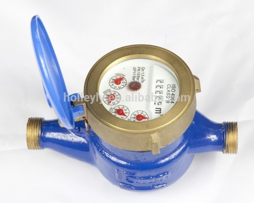 Dry Dial Multi-jet Kent Type Bronze Water Meter, High Quality Dry Dial ...