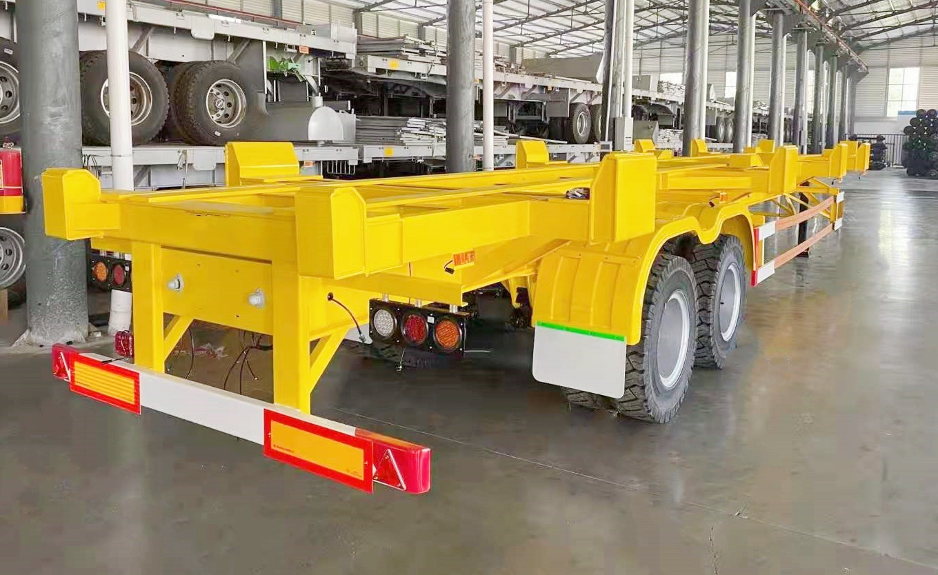 Terminal Chassis: East 20ft And 40ft Container Yard Chassis Skeleton ...