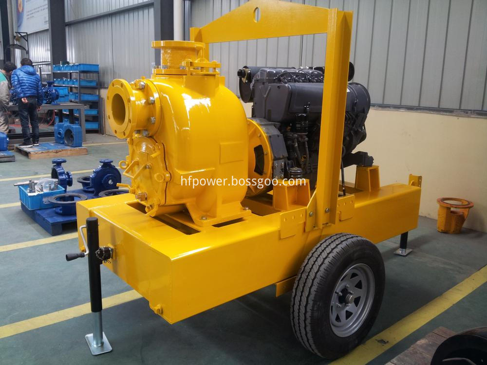 Trash Mounted Self Priming Trash Pump, High Quality Trash Mounted Self ...
