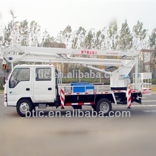 16 M Elevated Work Platform, Chinese Aerial Platform Truck, Telescopic ...