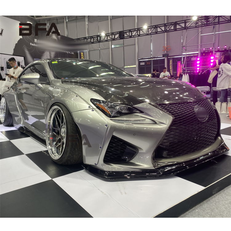 Rocket Rabbit Wide Body Kit For Lexus Rcf: Upgrade And Retrofit Spoiler ...