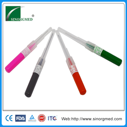 22g Safety Pen Type Iv Cannula / Iv Catheter, High Quality 22g Safety ...