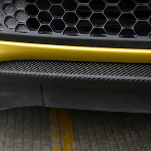 Car Front Bumper Sticker Carbon Fiber Exterior Decoration For Mercedes ...