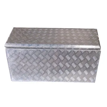Aluminum Chequer Plate Rectangle Tool Box, High Quality Aluminum ...