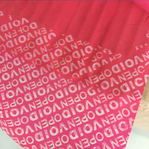 Tamper Evident Self Adhesive Label Sticker Raw Material, High Quality ...