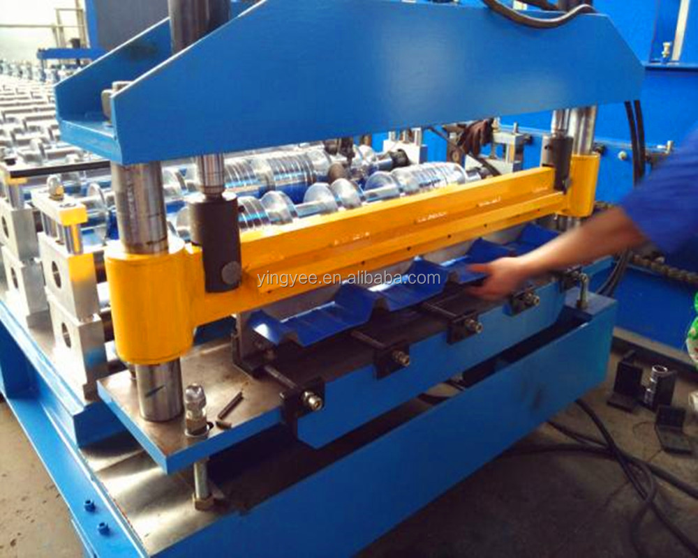 Automatic Building Metal Floor Deck Profile Machine Former, High ...