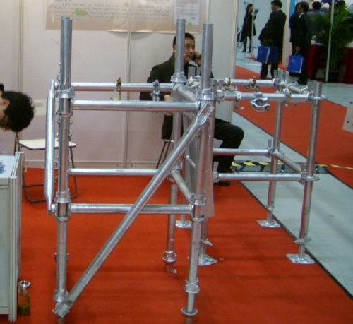 Cuplock Type Scaffolding, Ring Lock Scaffolding Staging For Indian ...