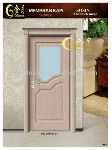 High Quality Solid Wooden Door Laminated Pvc Surface, High Quality High ...