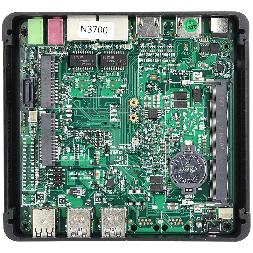 N3700 HTPC Dual LAN Dual HD Mini PC China Manufacturers Suppliers ...