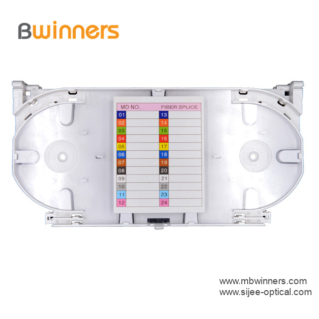 24 Cores Ftth Fiber Optical Splice Tray, High Quality 24 Cores Ftth ...