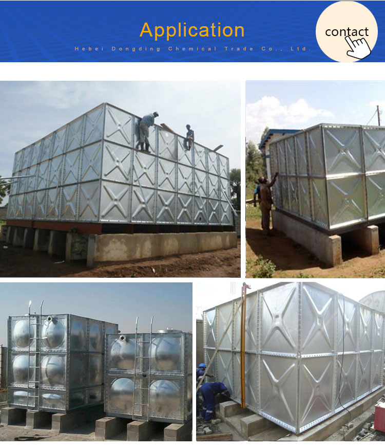 200m3 Water Tank, Hdg Water Tank,assembled Water Tanks, High Quality ...