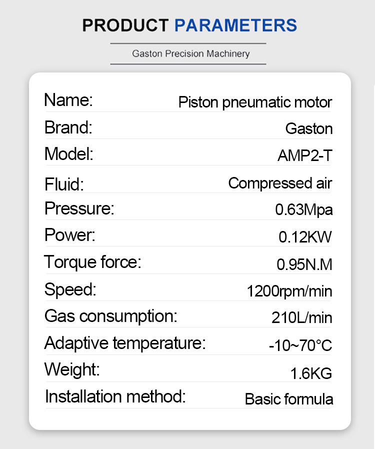 Amp2-t Radial Piston Air Motor For Air Mixer, High Quality Amp2-t ...