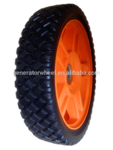 8 Inch Pvc Wheels With Bearing For Garbage Bin, Hand Trolley /hand Cart ...