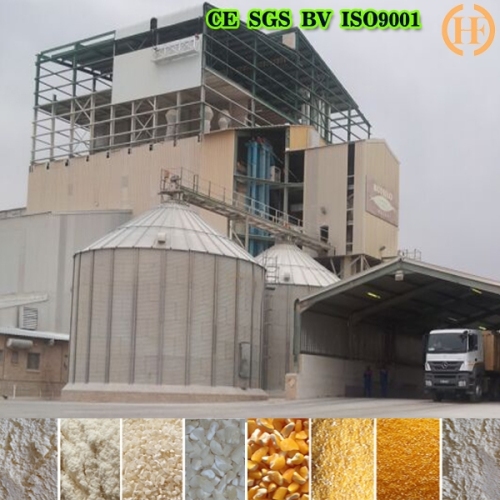 Maize Meal Production Processing Plant/super Maize Meal Machine, High ...
