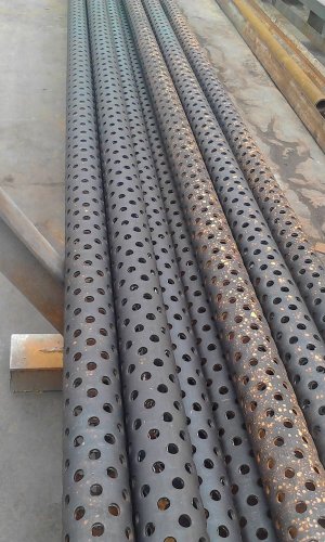 Carbon Steel Perforated Steel Drill Pipe Filter Tube, High Quality ...