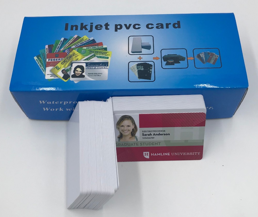 Smart Inkjet Printable Pvc Cards With 4442 Chip For Epson Or Canon ...