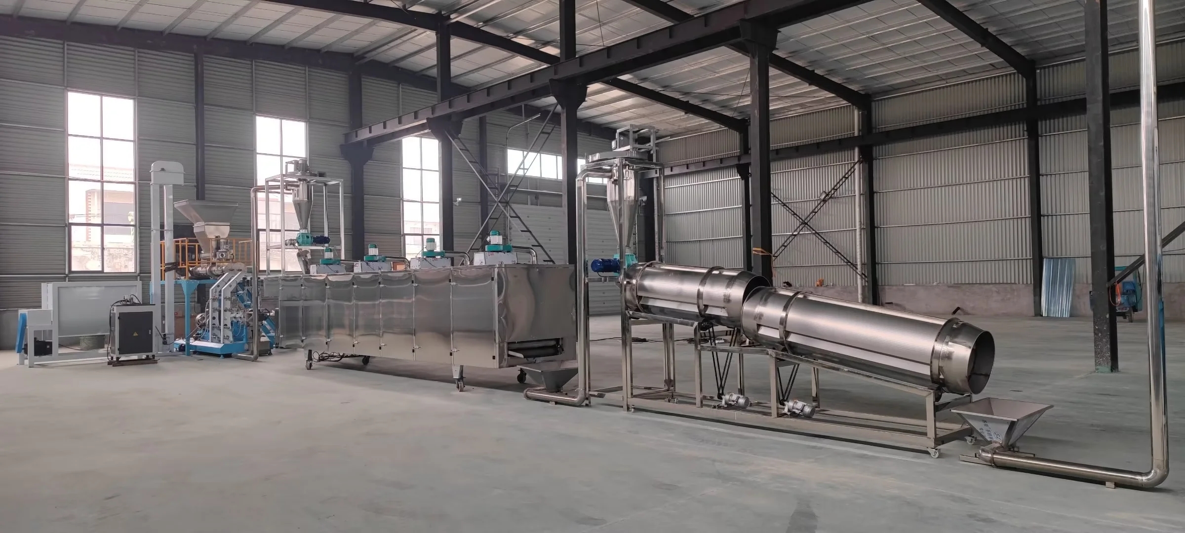 High Efficiency Wet Type Soya Extruder Machine With Preconditioner ...